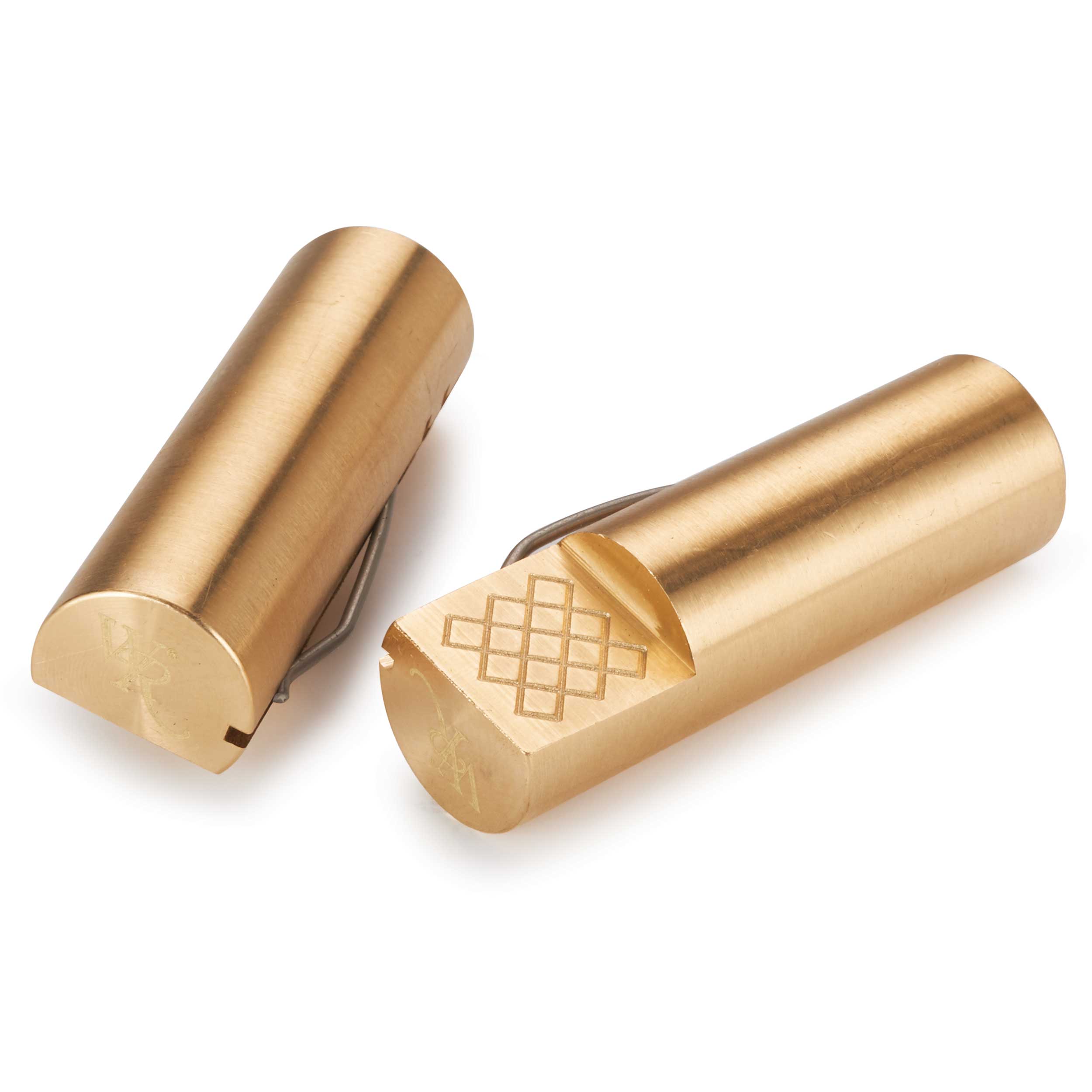 WoodRiver Brass Bench Dogs - 2-3/8" x 3/4" - Pair | Woodworking-News