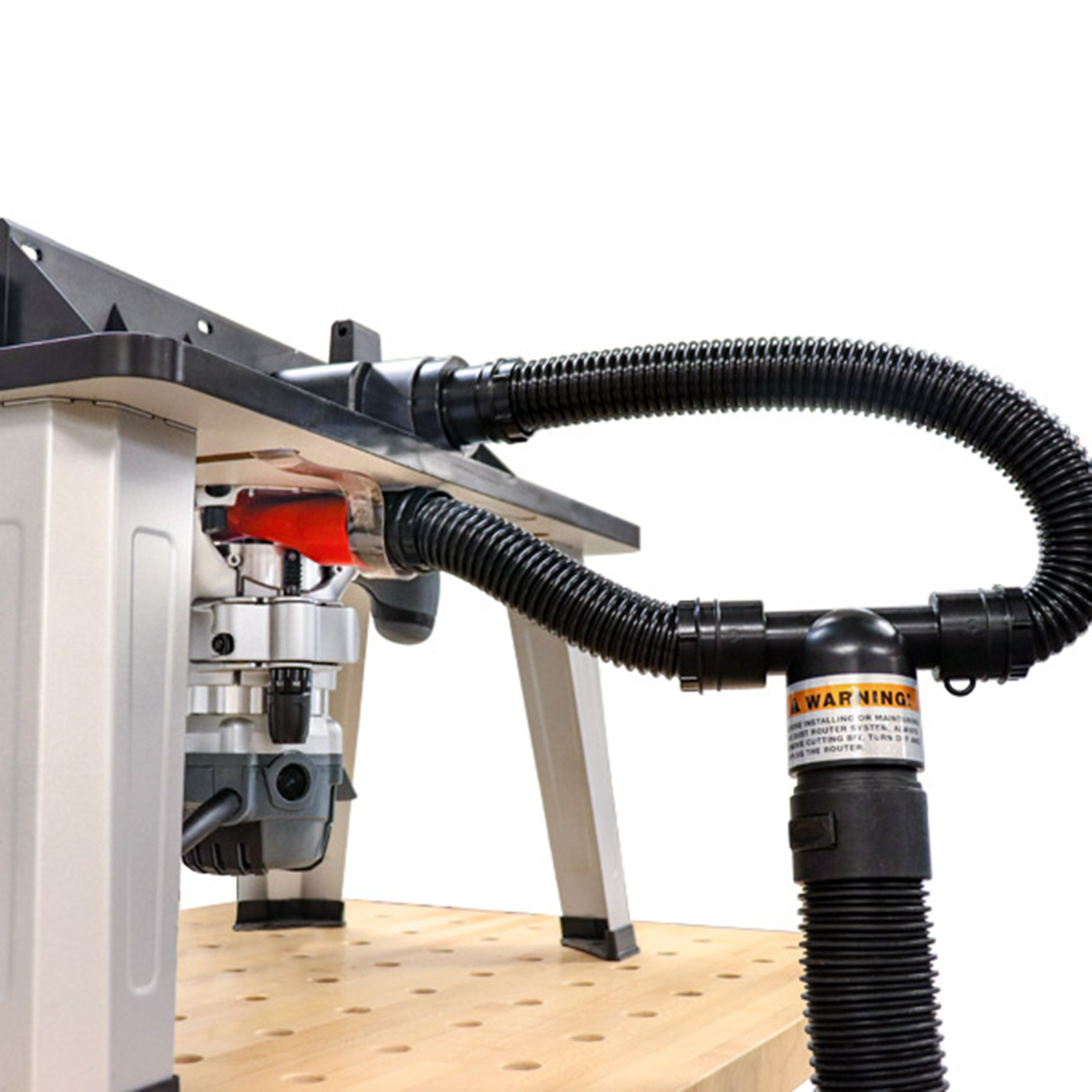 Milescraft DustRouter - Router Dust Collection System | Woodworking-News
