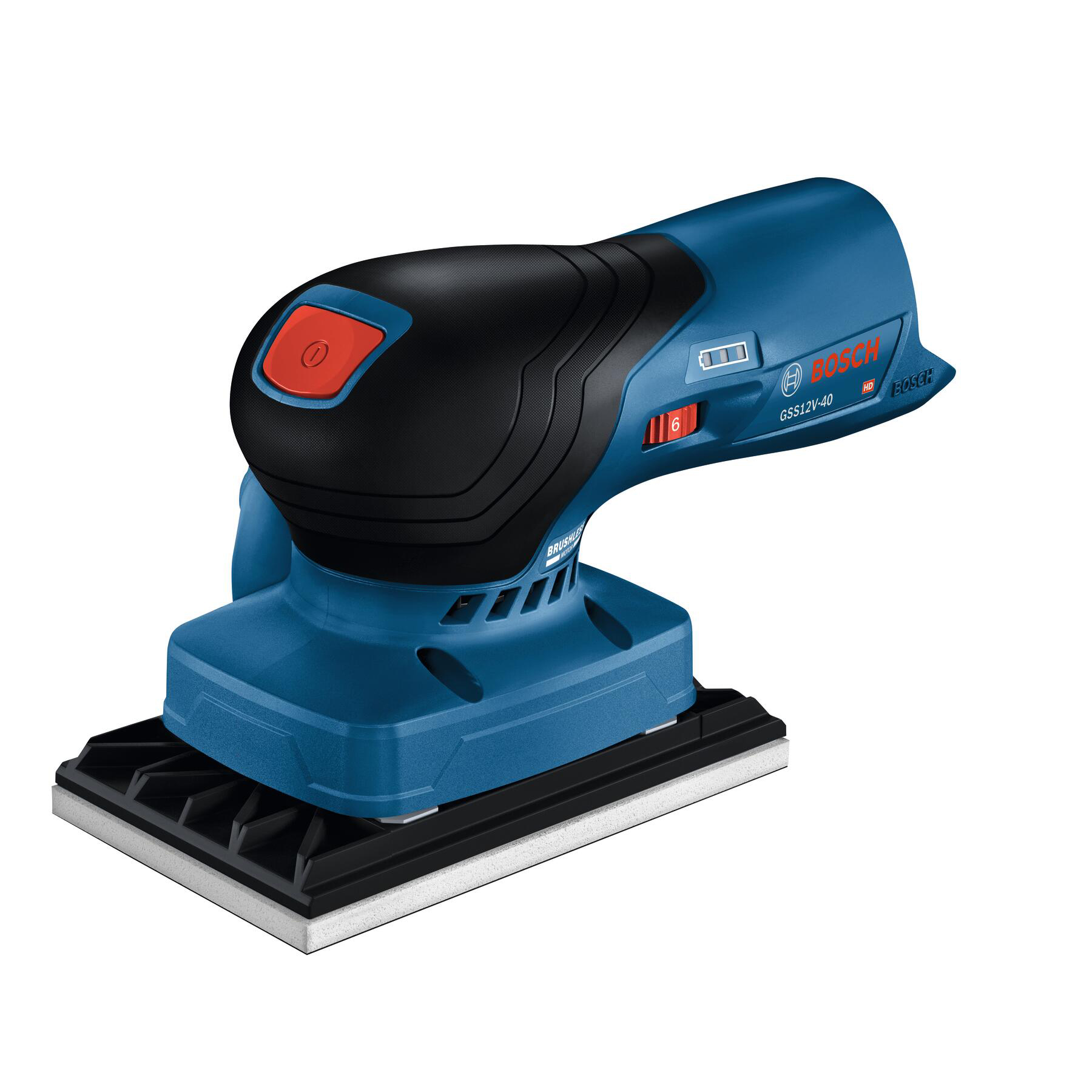 Bosch 12V Brushless 1/4-Sheet Orbital Finishing Sander - Tool Only ...