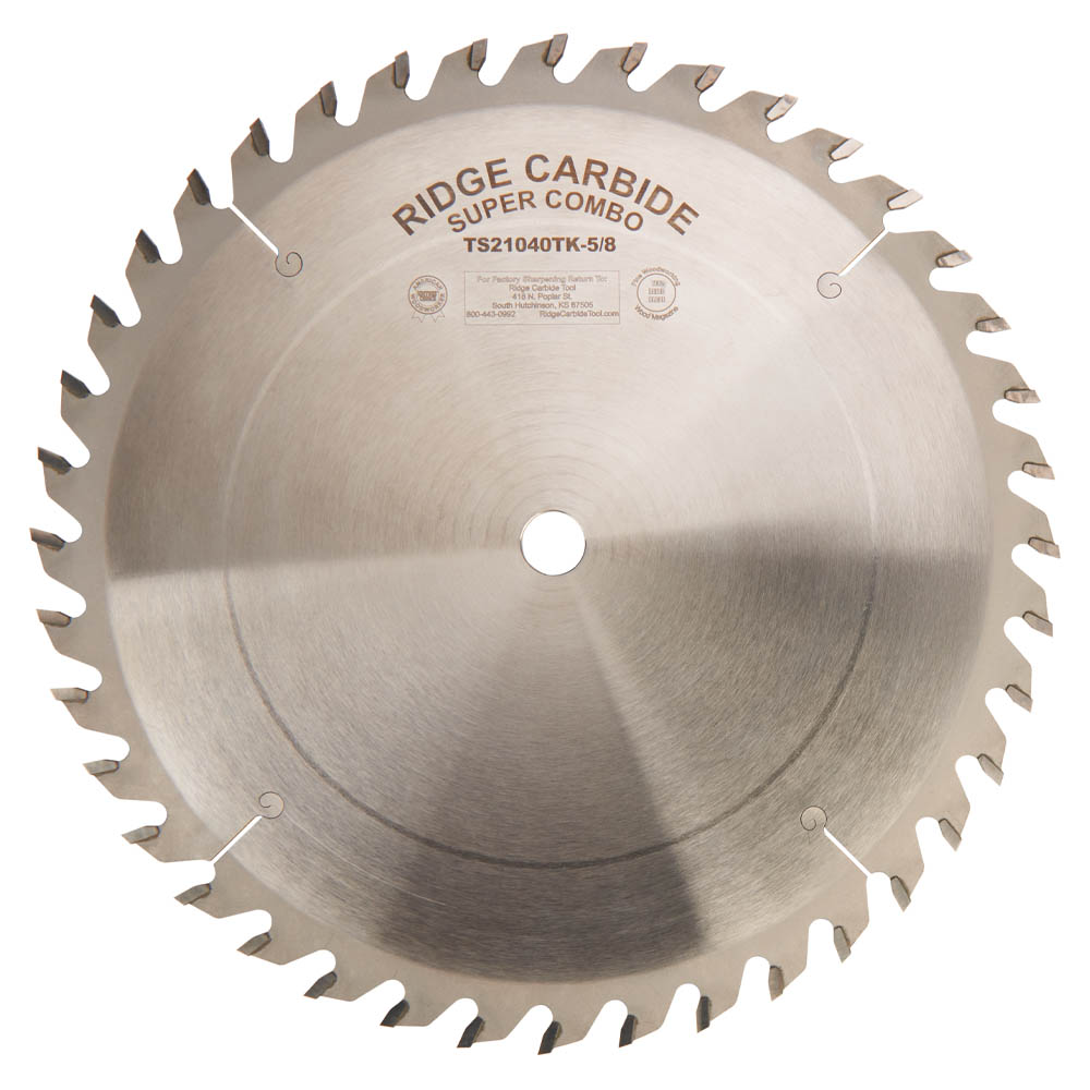 Woodworking Catalog | Ridge Carbide TS2000 Super Combo Saw Blade - 10 ...