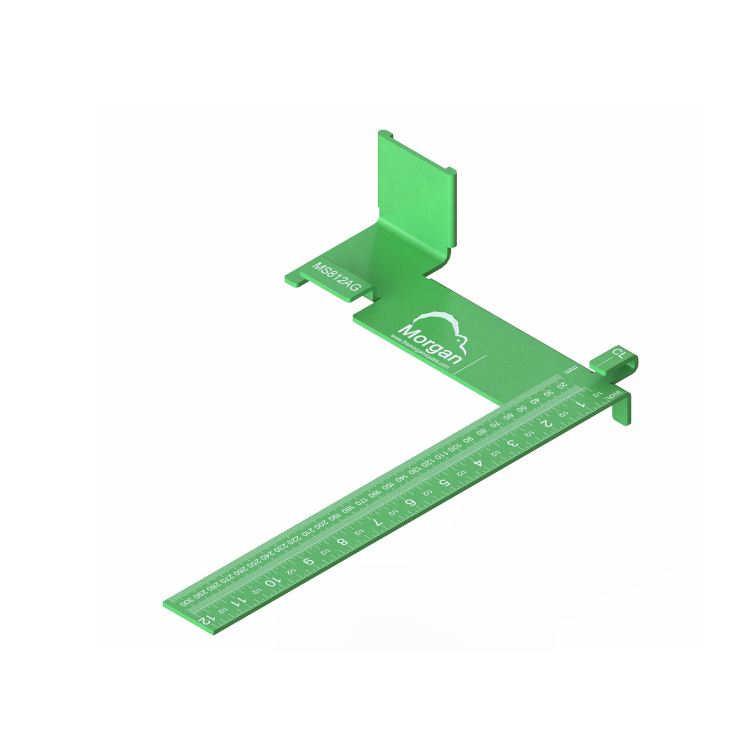 Kiwi Vision Morgan Square - 8" x 12" - Aluminum - Green | Woodworking-News