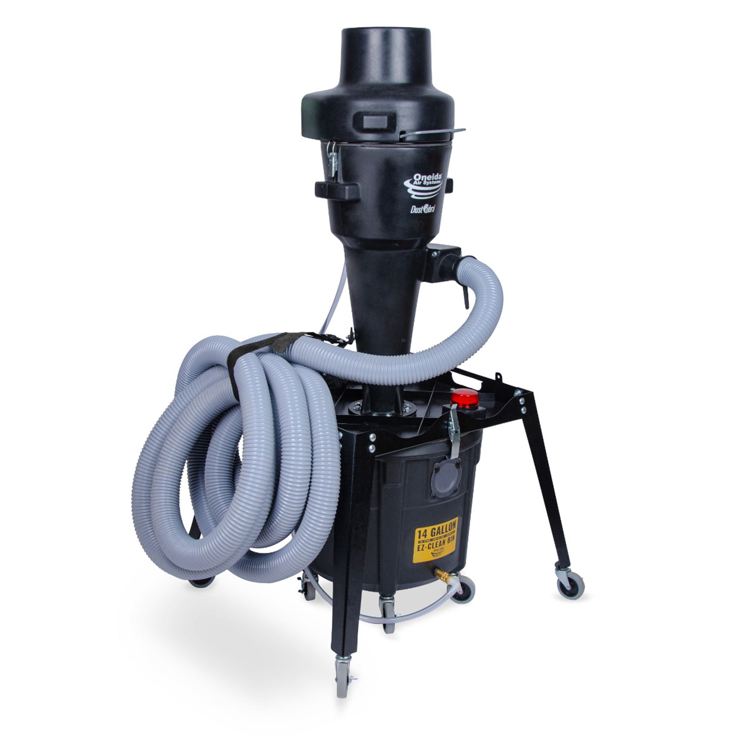 Oneida Air Systems Industrial Dust Cobra High-Pressure 14 Gal. Portable ...