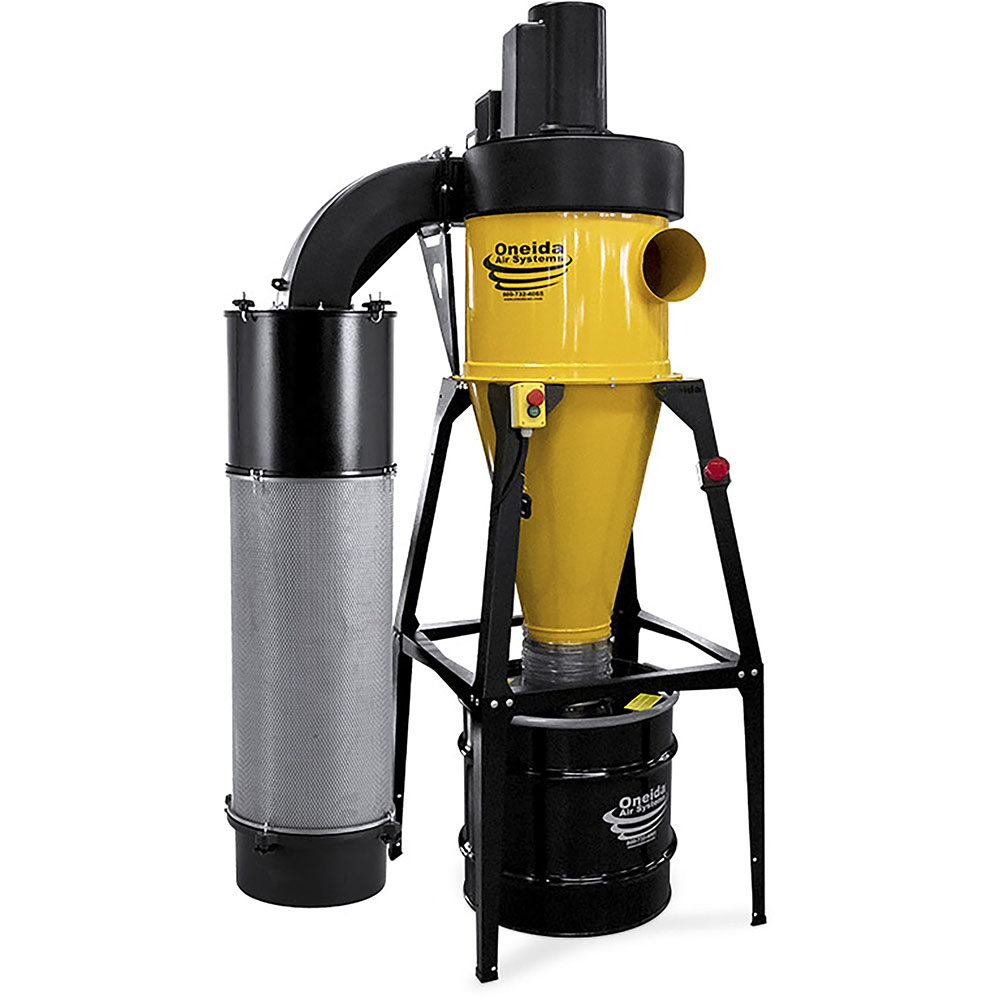 Oneida Air Systems Dust Gorilla Pro with Smart Boost 35-Gallon Cyclone ...