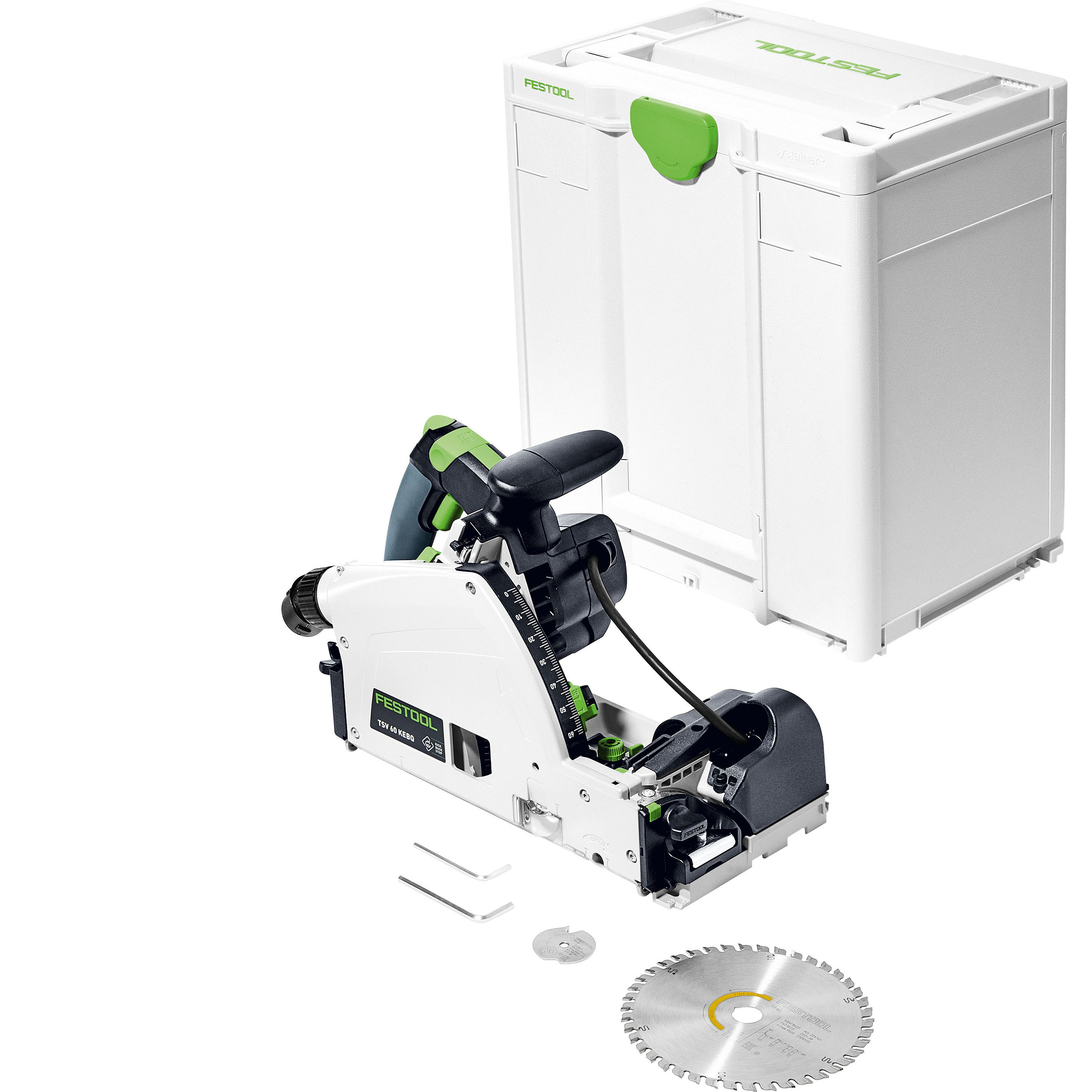 Festool TSV 60 Plunge Cut Saw with Scoring Blade | Woodworking-News